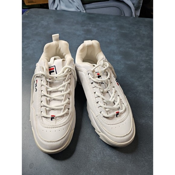 Fila | Shoes | Fila Disruptor 2 White Chunky Sneakers Size 65 | Poshmark